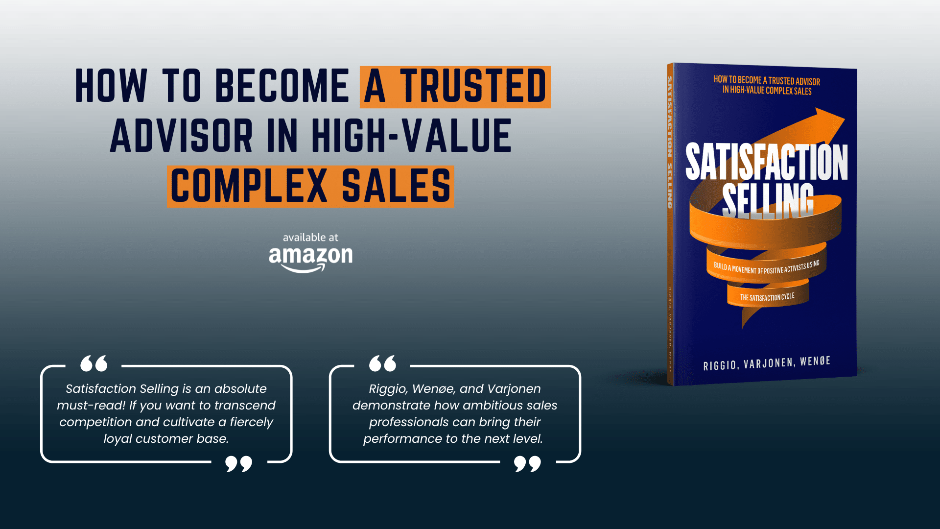 Satisfaction Selling Book | Acuity World | Develop Loyal Customers